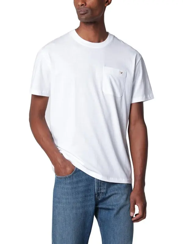 Valentino Garavani Cotton T-shirt With Vgold - White