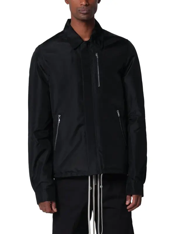 Rick Owens Padded Nylon Jacket - Black