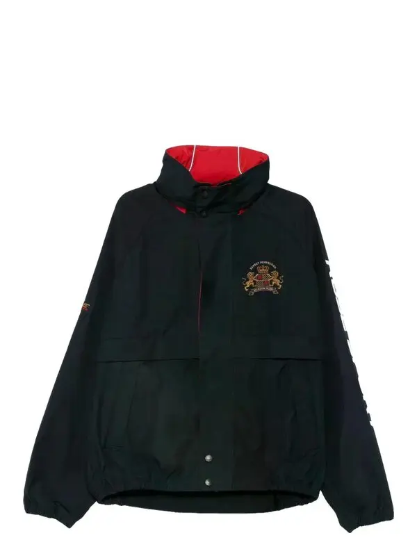 Martine Rose Crest-embroidered Jacket - Blue