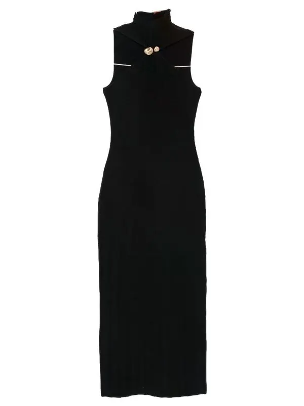 Cult Gaia Jessica Midi Dress - Black