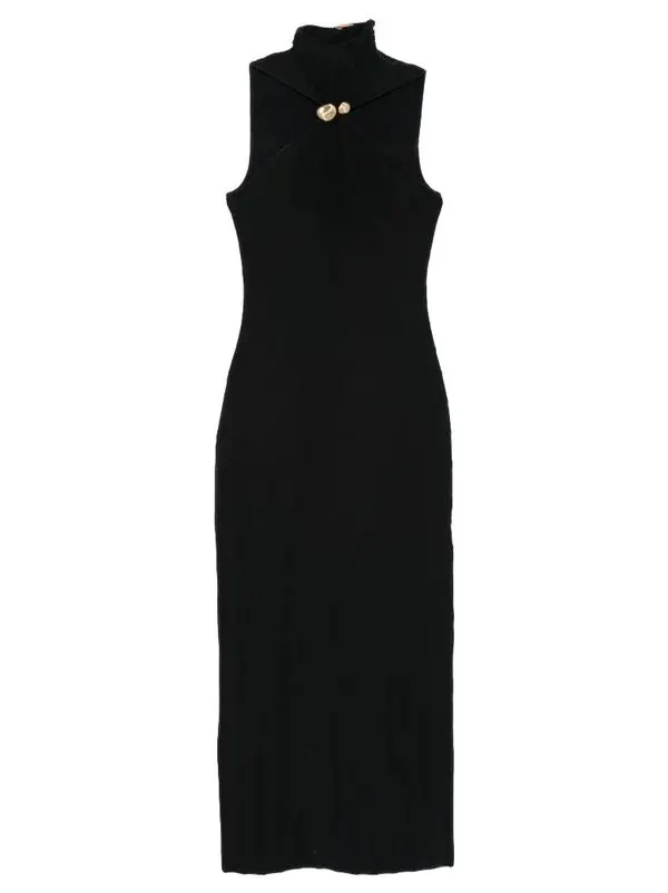 Cult Gaia Jessica Midi Dress - Black