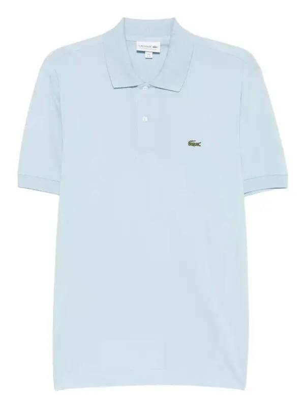 Lacoste Logo-patch Piqué Polo Shirt - Blue