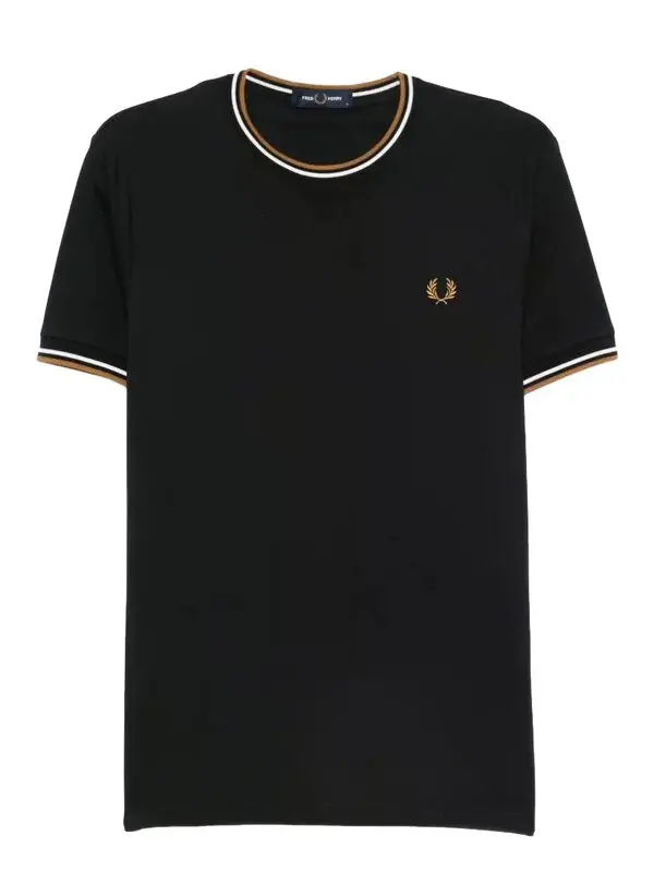 Fred Perry Twin-tipped T-shirt - Black
