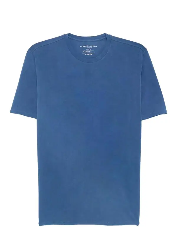 Majestic Filatures Crew-neck T-shirt - Blue