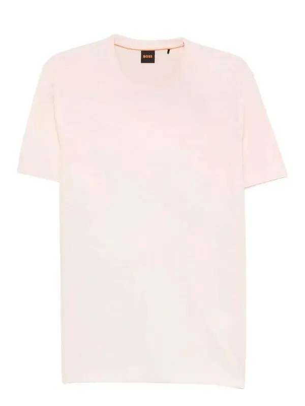 BOSS Logo-detail T-shirt - Pink