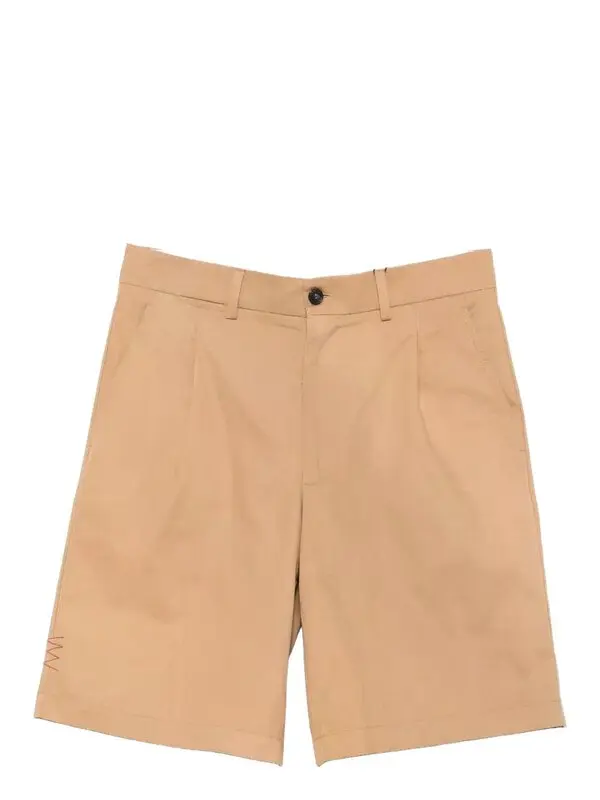 AMARANTO Belt-loops Shorts - Neutrals