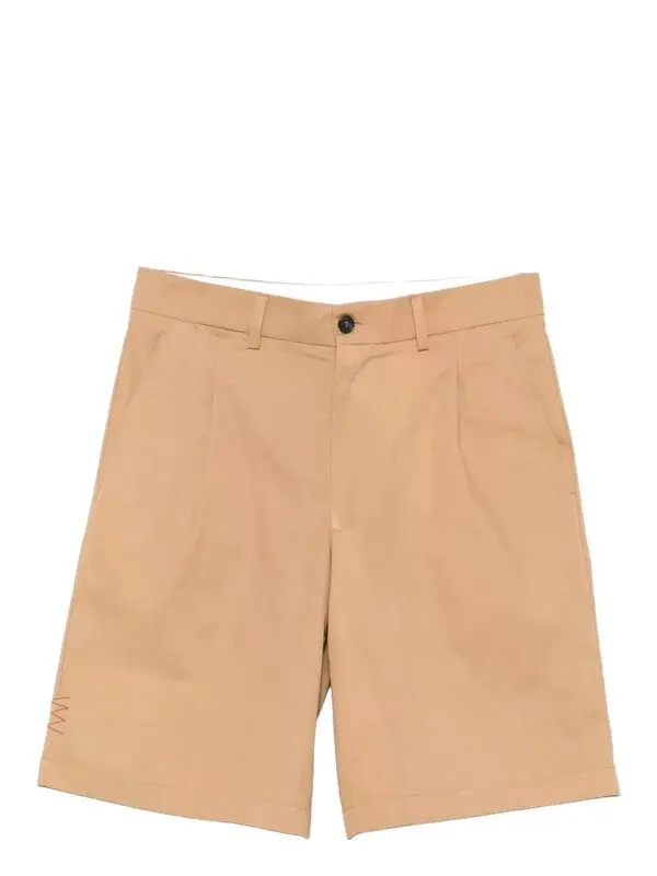 AMARANTO Belt-loops Shorts - Neutrals