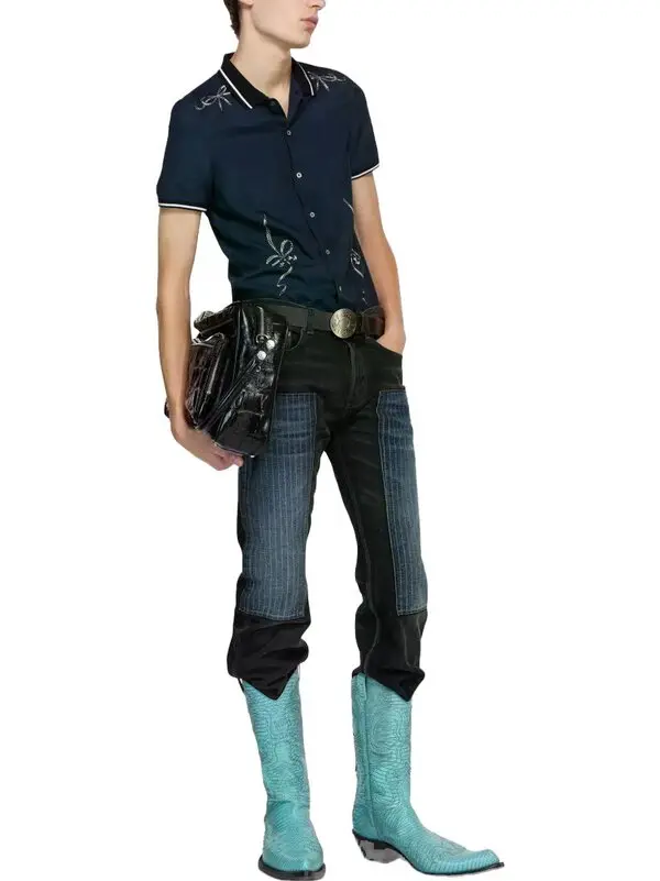 Acne Studios Bow-embellishment Shirt - Blue
