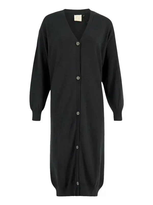 PAULA Long Maxi Cardigan - Green