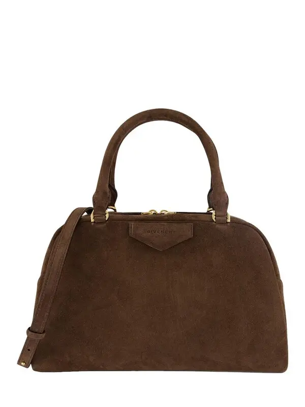Givenchy Antigona East-west Bowling Bag - Brown