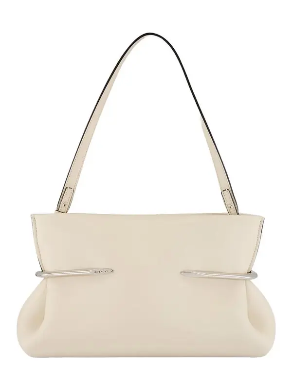 Givenchy Pinch Soft Nappa Leather Clutch - Cream