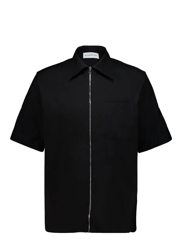 Givenchy Couture Seam Zipped Shirt - Black