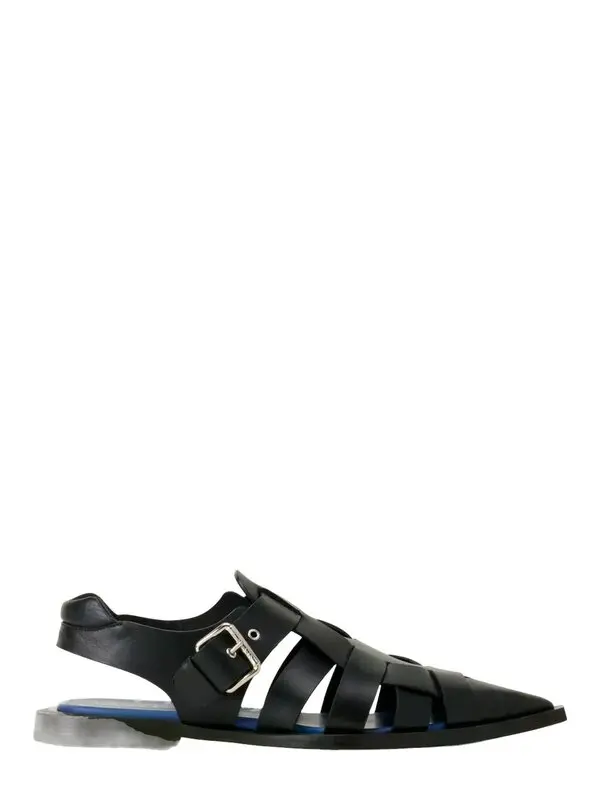 LANVIN Buckle Fastening Sandals - Black