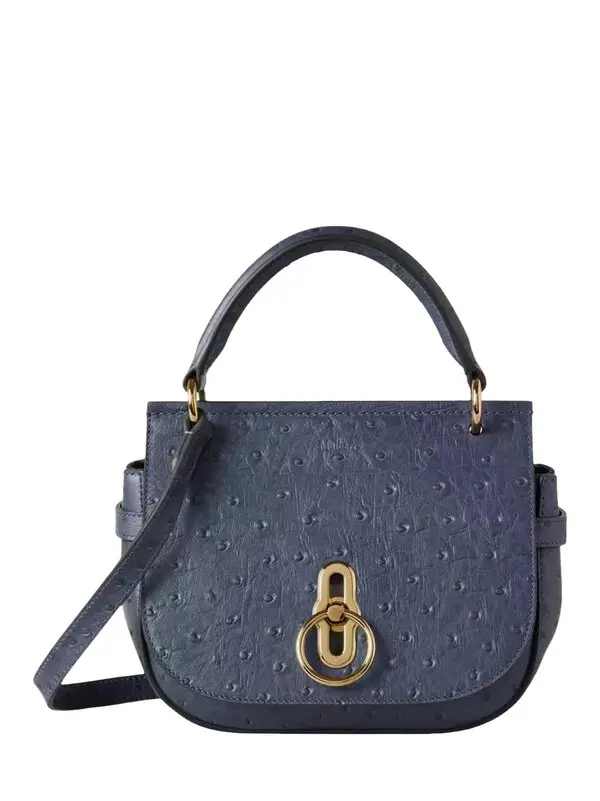 Mulberry Small Amberley Ring-detail Cross Body Bag - Blue