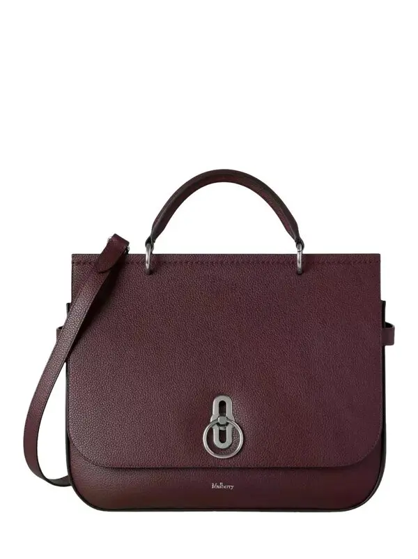 Mulberry Amberley Top Handle Satchel - Red