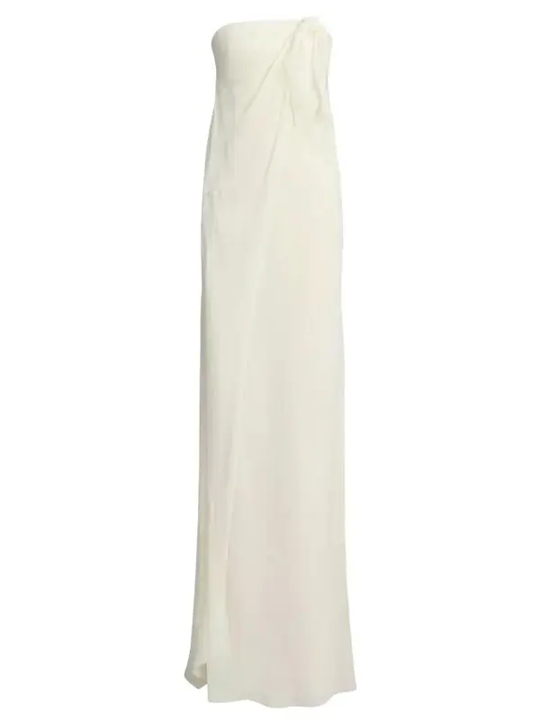 Polo Ralph Lauren Brigitta Strapless Gown - Neutrals