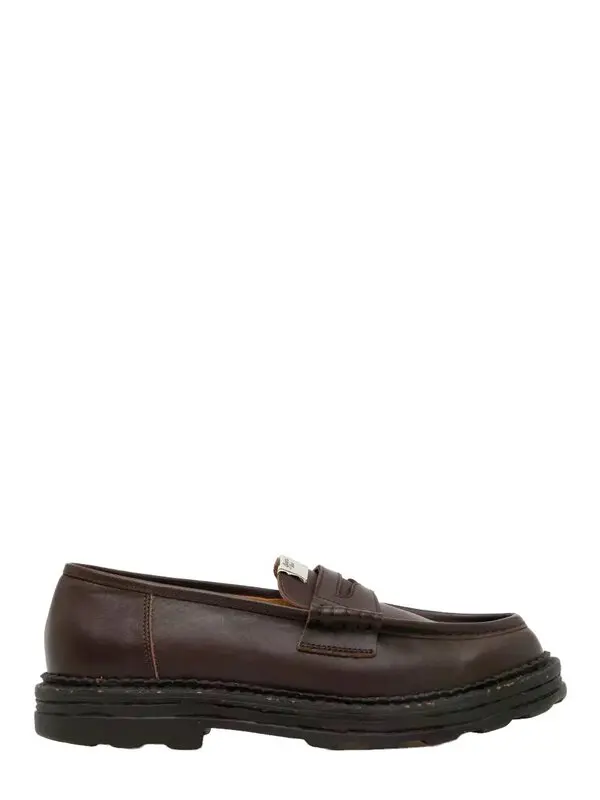 Mihara Yasuhiro Xgeneral Scale Andy Loafers - Brown