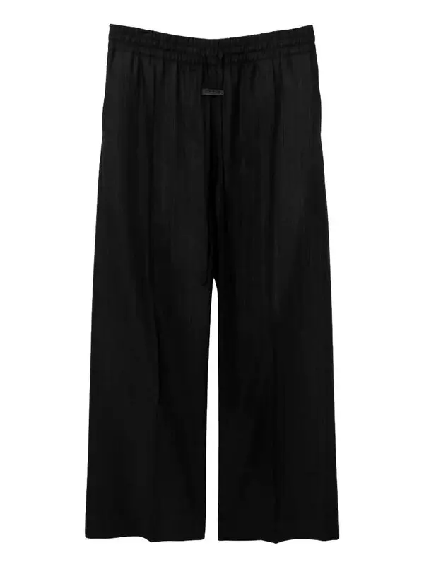 Fear Of God Striped Trousers - Black