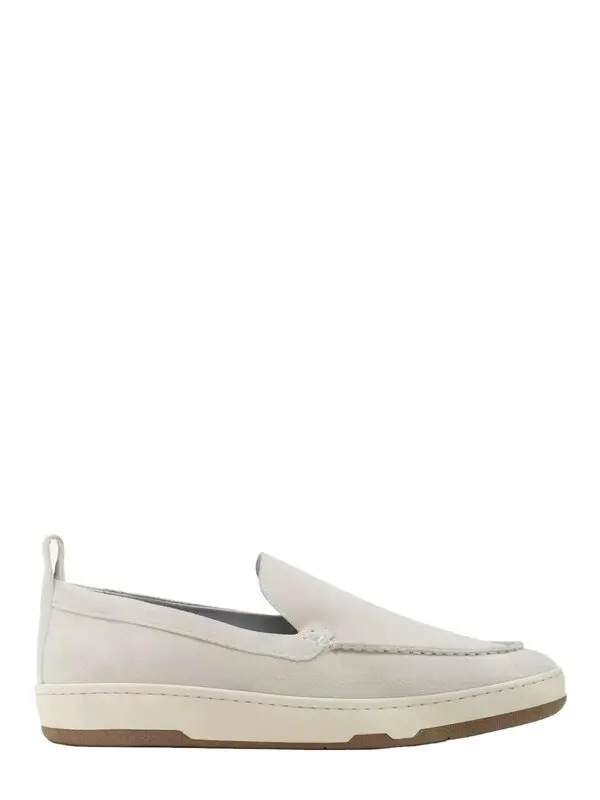 LANVIN Stitched Panelled Loafers - Neutrals