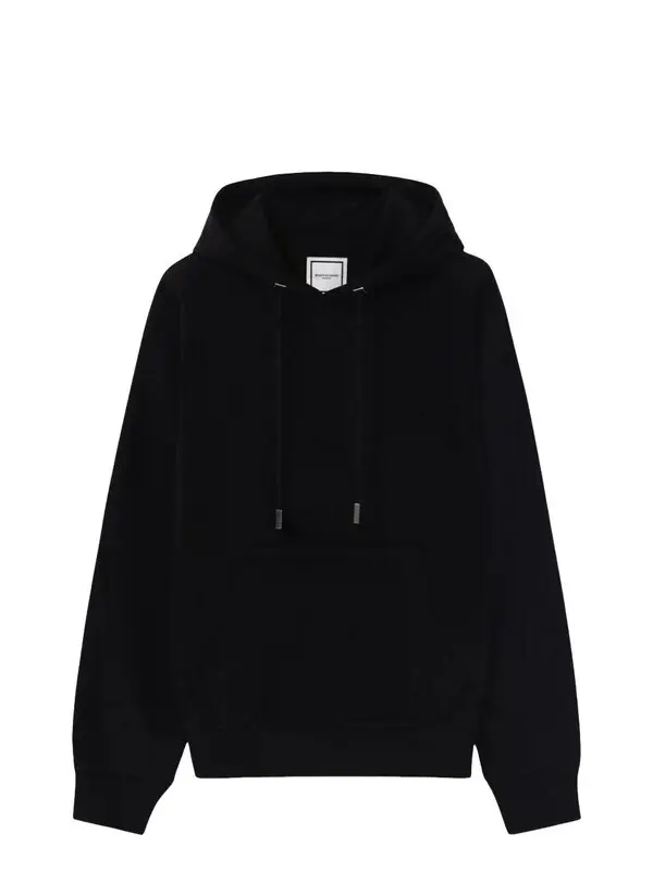 WOOYOUNGMI Floral Print Hoodie - Black