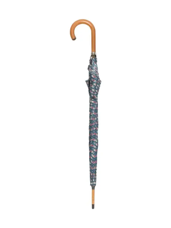 Missoni 1980s Printed Umbrella - Blue