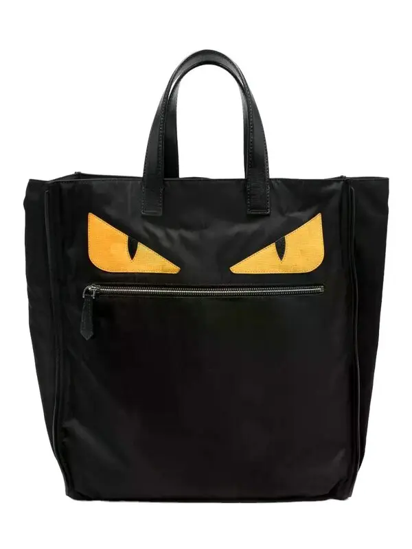 Fendi Monster-eye Tote Bag - Black