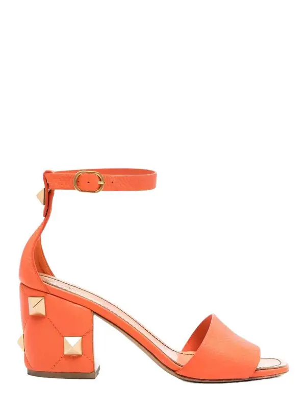 Valentino Garavani 2020s Rockstud Sandals - Orange