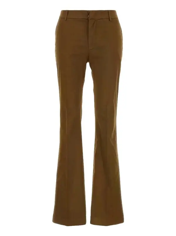 PT TORINO Elsa Flared Trousers - Brown