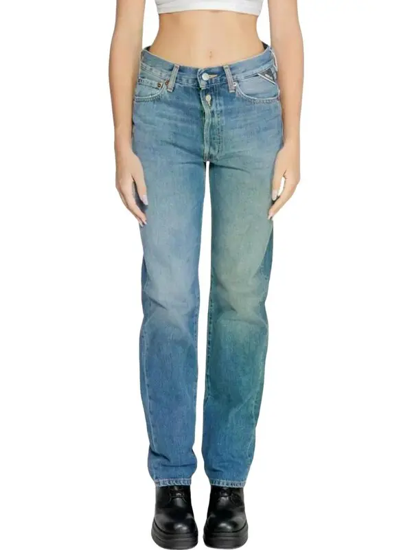 REPLAY Anny High-waisted Denim Jeans - Blue