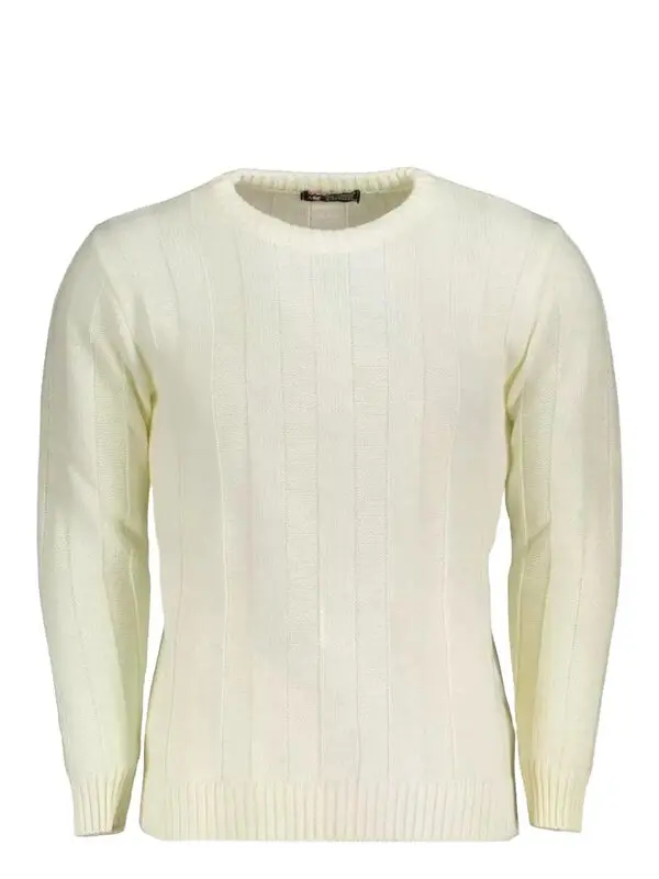 U.S. Grand Ribbed Knit Crew-neck Sweater - Neutrals