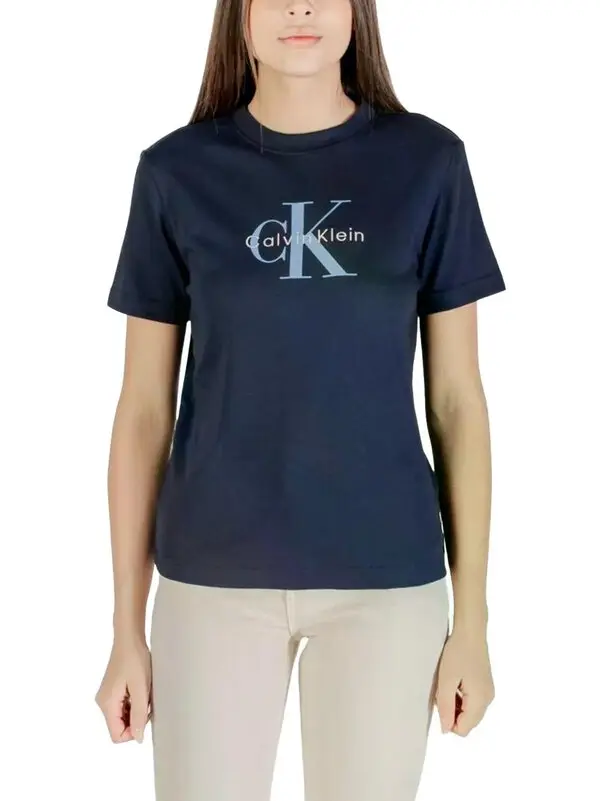 Calvin Klein Logo-print T-shirt - Blue