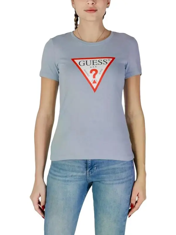 Guess Logo-print T-shirt - Blue