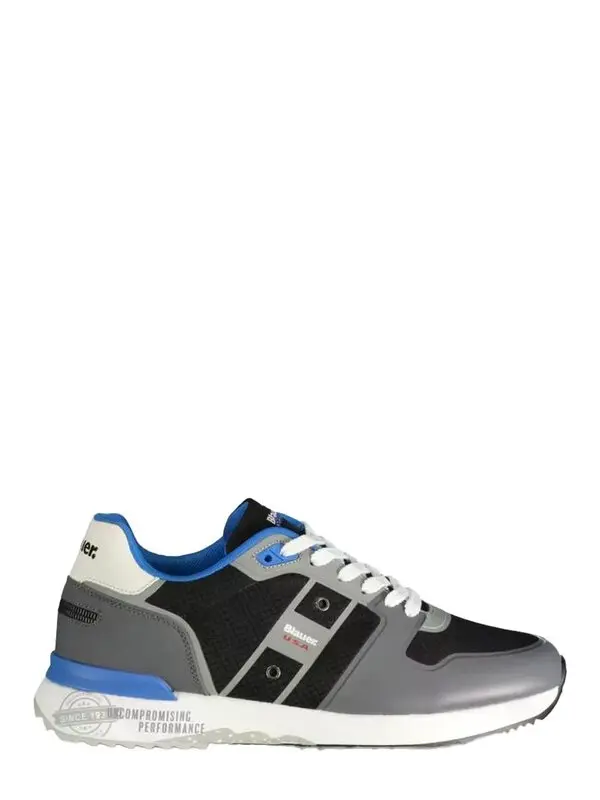 BLAUER. Lace-up Sneakers - Black