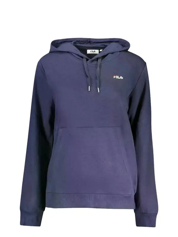 FILA Logo Patch Hoodie - Blue