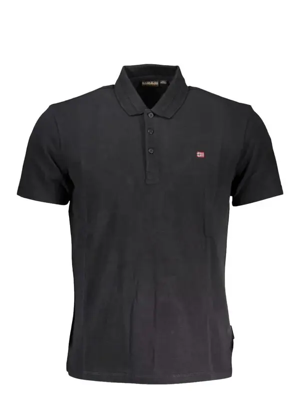 NAPAPIJRI Logo-patch Polo Shirt - Black