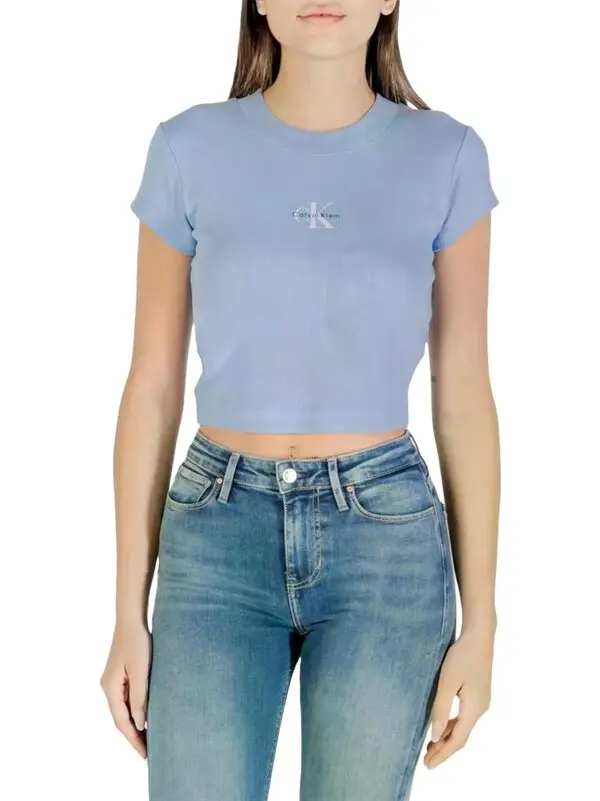 Calvin Klein Logo-print T-shirt - Blue