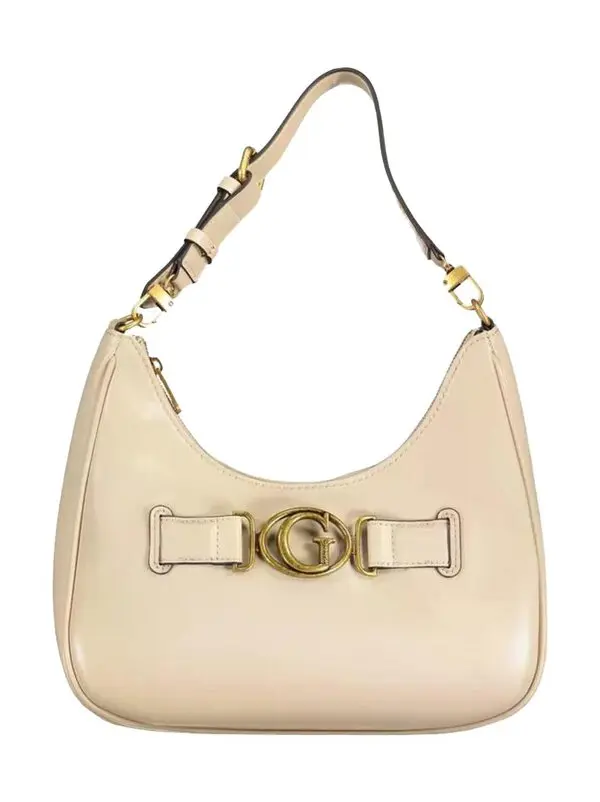 Guess Logo-hardware Tote Bag - Neutrals