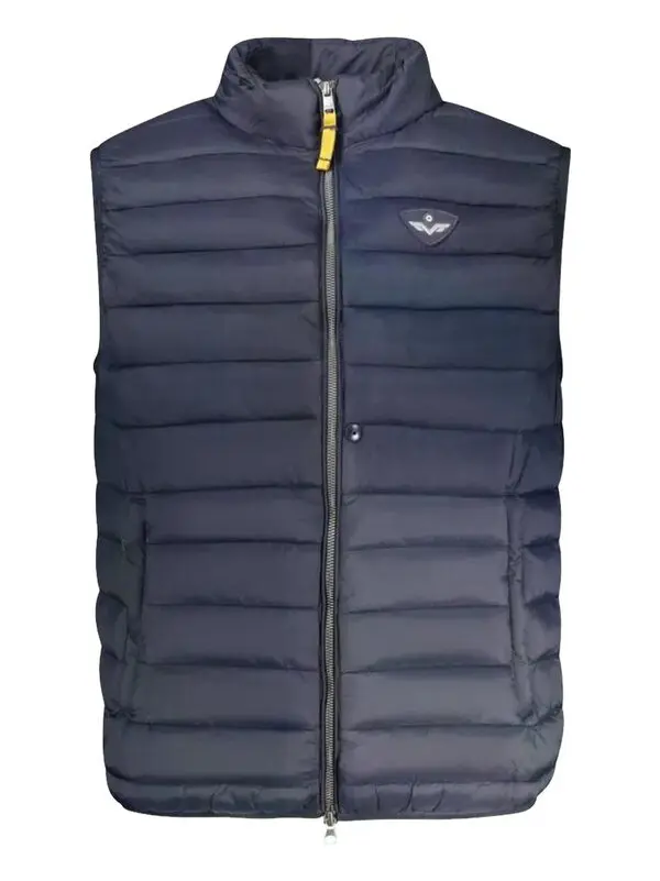 ARMATA DI MARE Quilted Padded Gilet - Blue