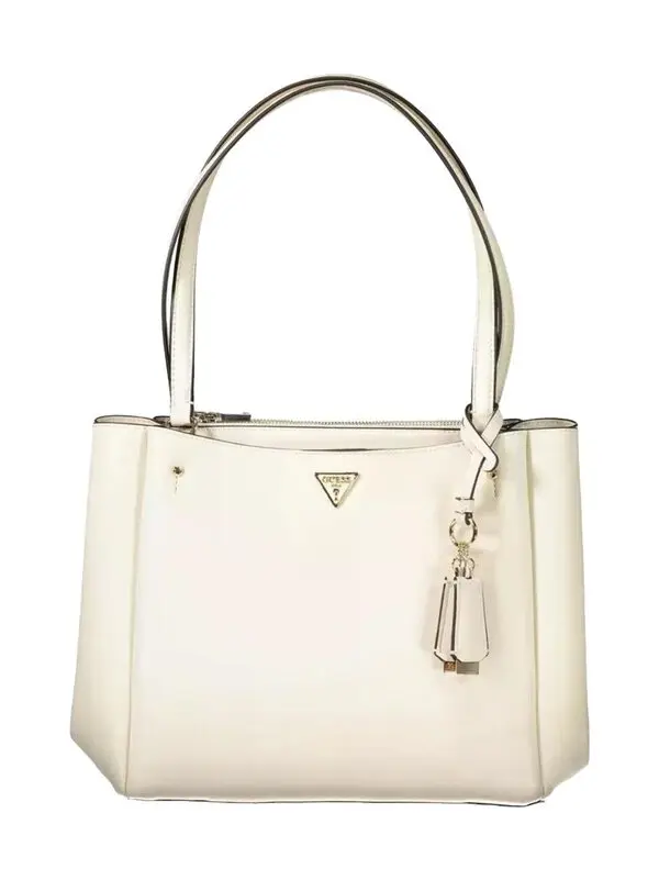 Guess Logo-plaque Tote Bag - Neutrals