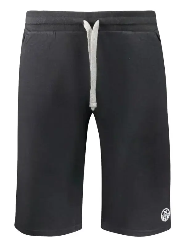NORTH SAILS Logo-detail Track Shorts - Black
