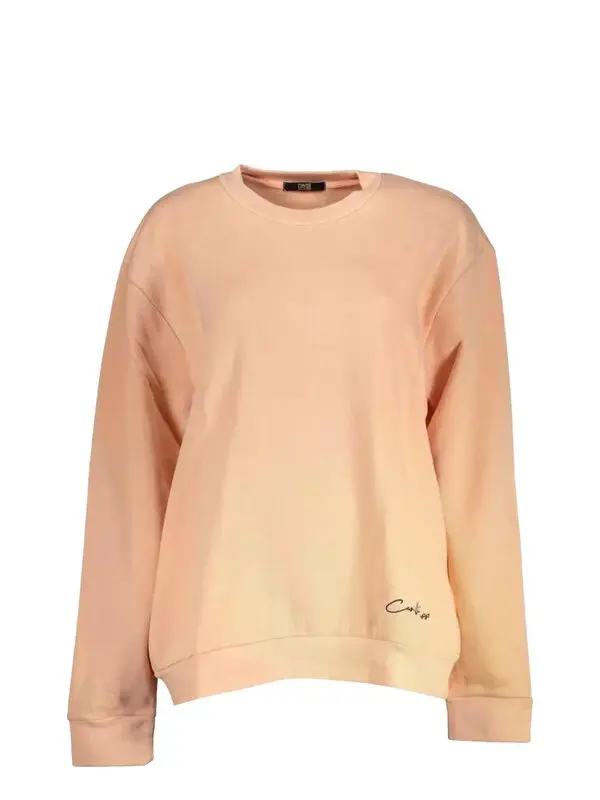 Roberto Cavalli Logo-detail Long-sleeve Sweatshirt - Pink