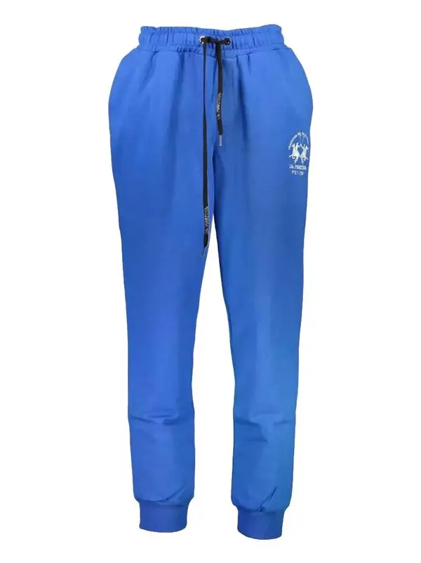 LA MARTINA Logo-print Drawstring-waist Track Pants - Blue