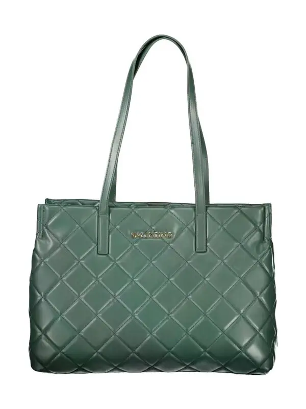 MARIO VALENTINO Ocarina Quilted Tote Bag - Green