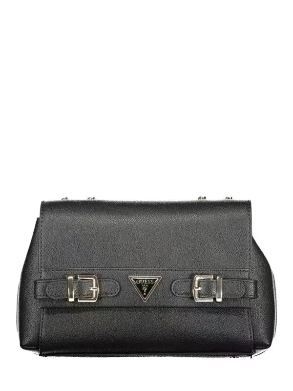 Guess Logo-detail Shoulder Bag - Black