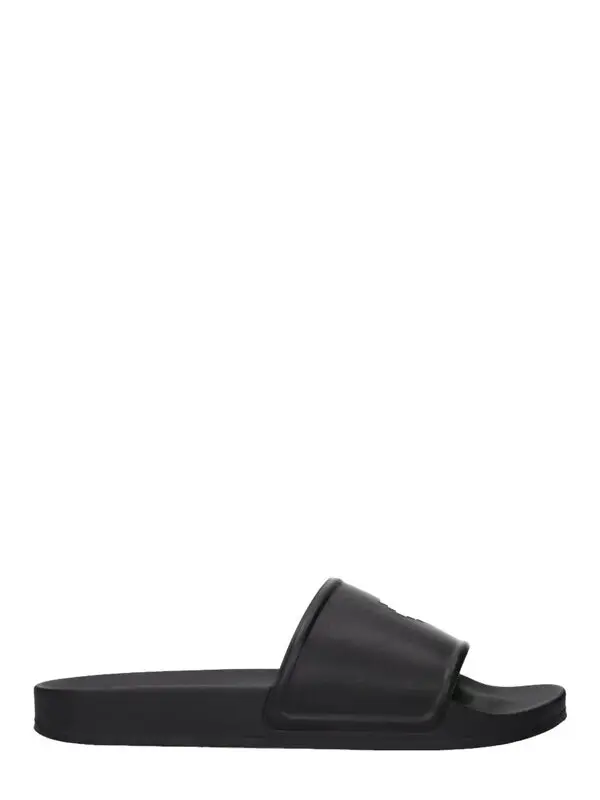 COUNTY OF MILAN Logo-print Slides - Black