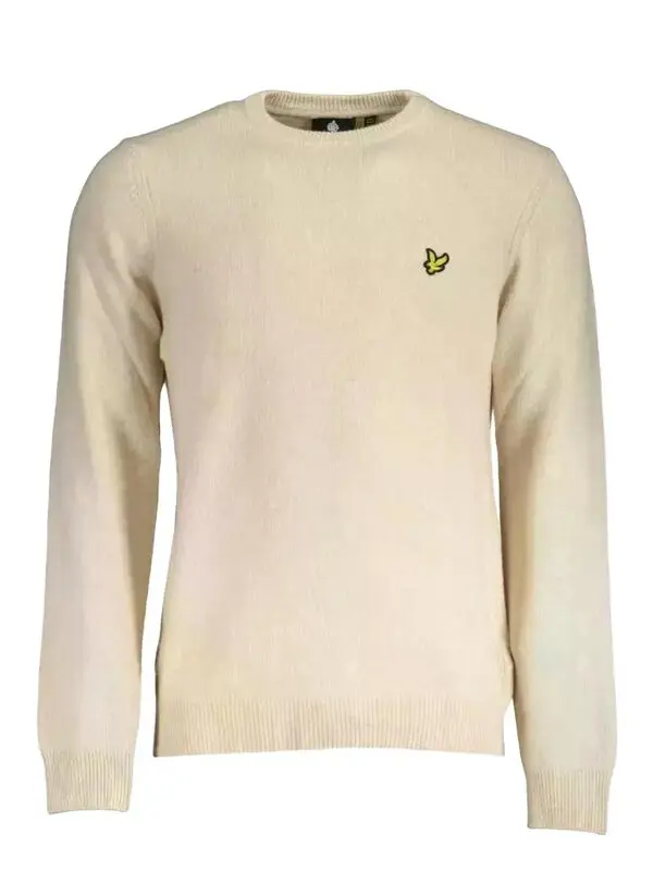 LYLE & SCOTT Logo-detail Sweater - Neutrals