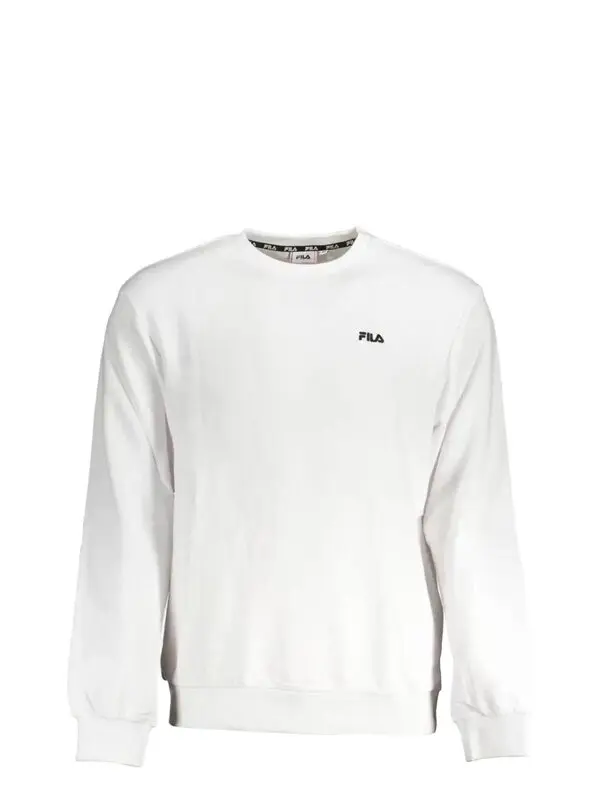 FILA Logo-print Crew-neck Sweatshirt - White