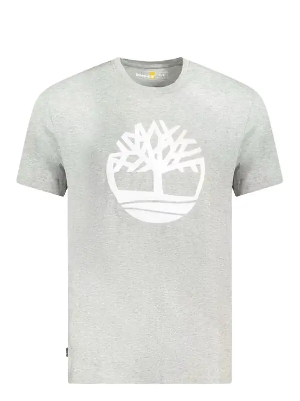 Timberland Logo-print Crew-neck T-shirt - Grey