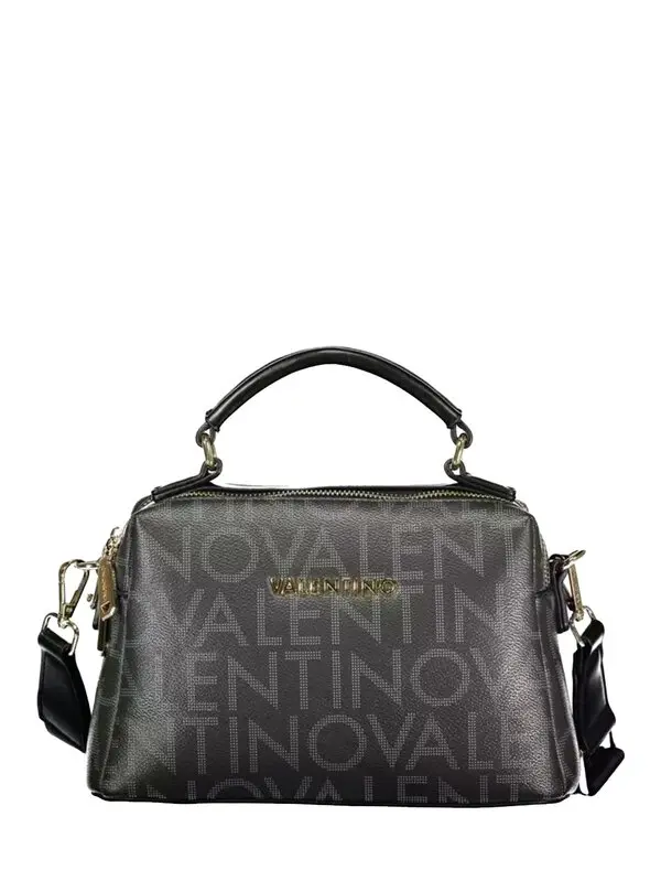 MARIO VALENTINO Regina Logo-print Tote - Black