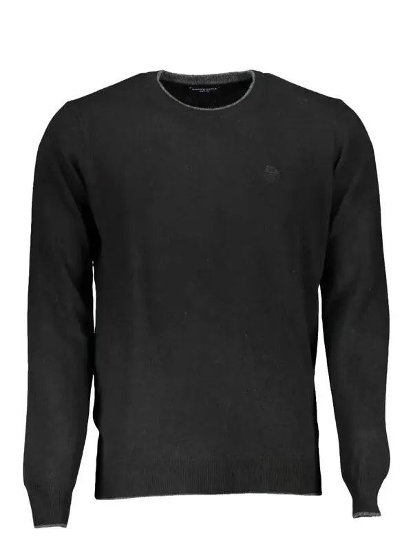NORTH SAILS Embroidered-logo Crew-neck Sweater - Black